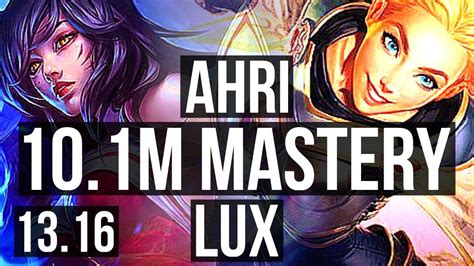 Ahri Vs Lux Mid M Mastery Games Legendary Na