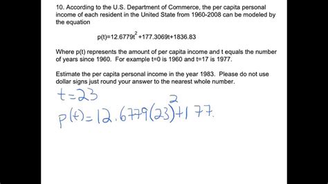 evaluating functions real life 1 youtube