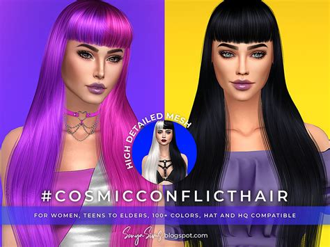 Sims 4 Sonyasims Hair