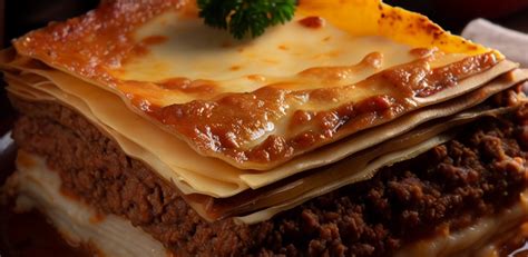 Lasaña de Carne Tradicional Sabor Auténtico MANDOLINA