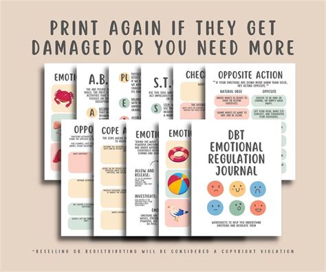 Dbt Emotional Regulation Worksheets Emotional Surfing Dialectical