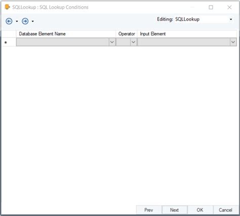 sql statement lookup — centerprise 9 documentation