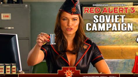 COMMAND CONQUER RED ALERT 3 All Cutscenes Soviet Campaign Game