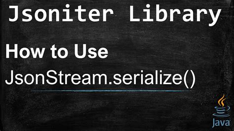 serializes java object into json string using rialize with jsoniter