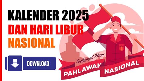 Kalender 2025 Dan Hari Libur Nasional YouTube