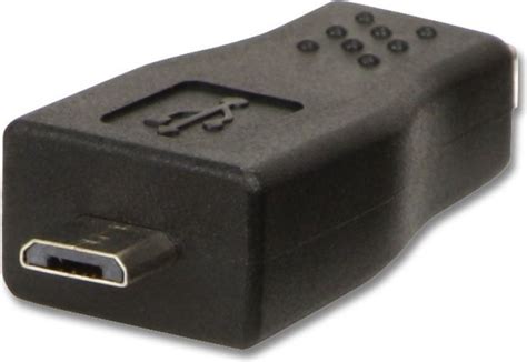 Lindy Przejściówka adapter łącznik Mini USB B gniazdo Micro USB B