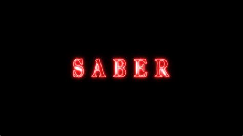 After Effects Tutorial Saber Text Animation In After Effects Youtube