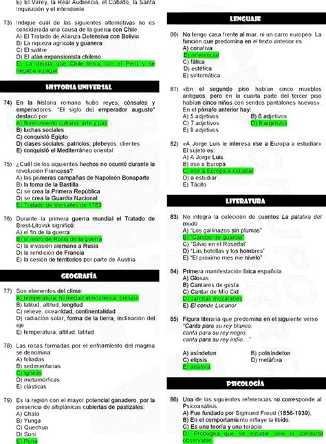 SIMULACRO DE EXAMEN ADMISION VILLARREAL 2022 2023 PRESENCIAL