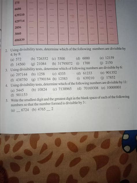 using divisibility test determine which of the following numbers are divisible by 4 by 8 1 572