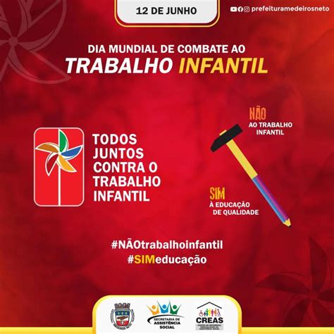 12 de junho CREAS realiza campanha de sensibilização e combate ao