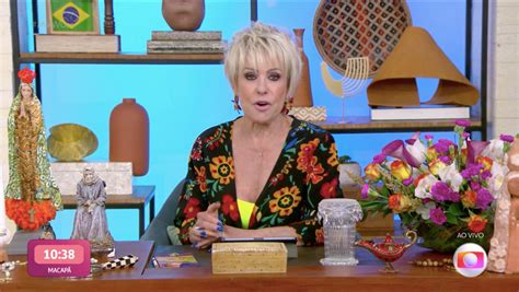 Ana Maria Braga muda cabelo e surpreende fãs no Mais Você