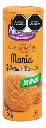 Galletas Santiveri Maria Sin Gluten 180g MercadoLibre