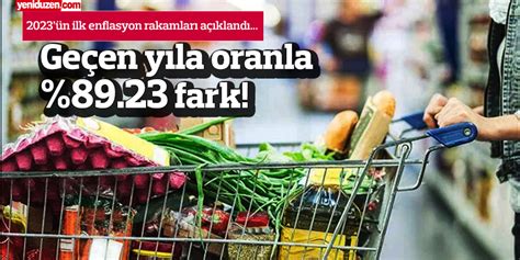 2023ün ilk enflasyon rakamları açıklandı