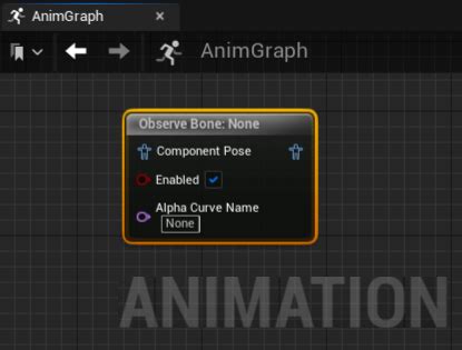 Animation Blueprint Observe Bone In Unreal Engine Unreal Engine 5 4