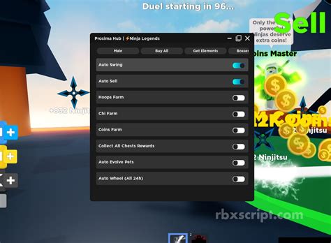 Ninja Legends Auto Farm Chi Farm Auto Sell Scripts Rbxscript