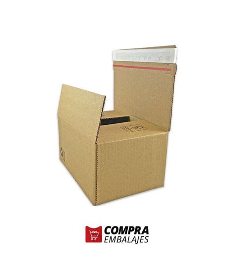 Cajas de cartón automontables con fondo automático CompraEmbalajes