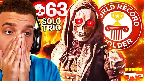NEW WORLD RECORD 63 KILLS SOLO GAMEPLAY In Warzone 3 META LOADOUT