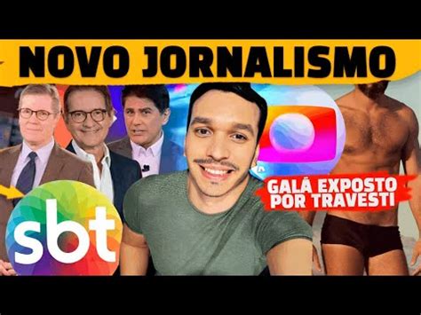 Novo jornalismo do SBT Márcio Gomes Tramontina e César Filho