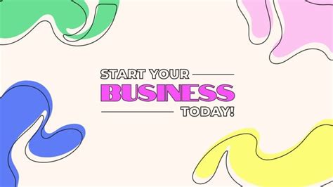 Free Abstract Entrepreneur Youtube Banner Template