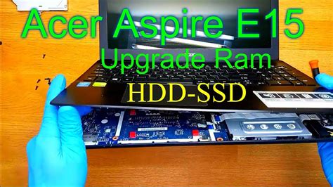 How To Open A Laptop Acer Aspire E15 Series E5 Upgrading Of RAM