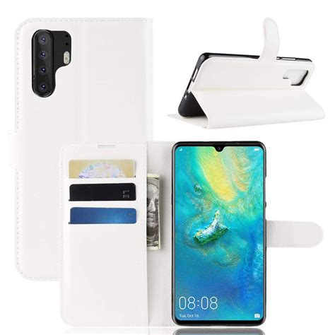 Lommebok deksel for Huawei P30 pro hvit Mobildeksel no Kjøp billig