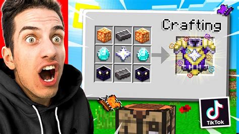 TESTING 10 MORE VIRAL TIKTOK MINECRAFT HACKS They Worked YouTube
