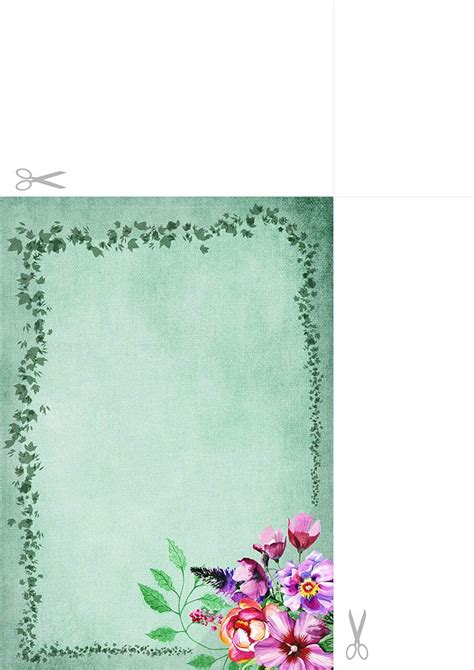 48 Papéis de Carta para Imprimir Envelopes
