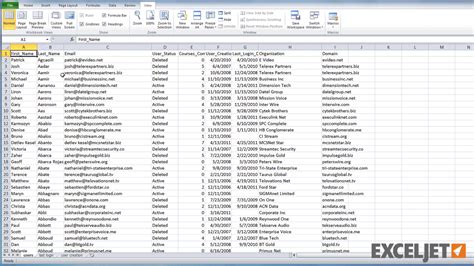 Excel Shortcut Move To Right Edge Of Data Region Exceljet
