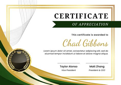 Free Printable And Customizable Award Certificate 42 OFF