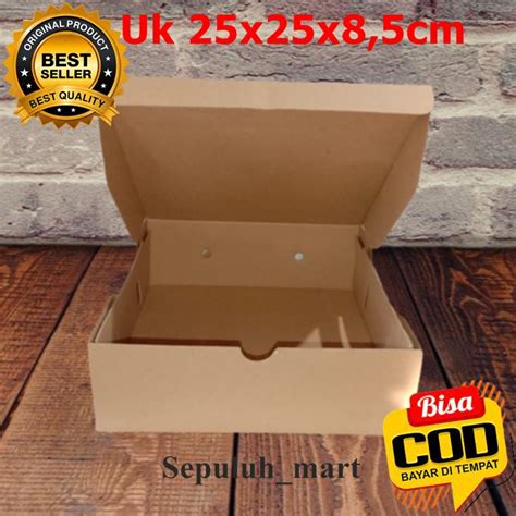 Jual Kardus Packing Murah Tebal Kotak Kado Box Polos Coklat Panjang