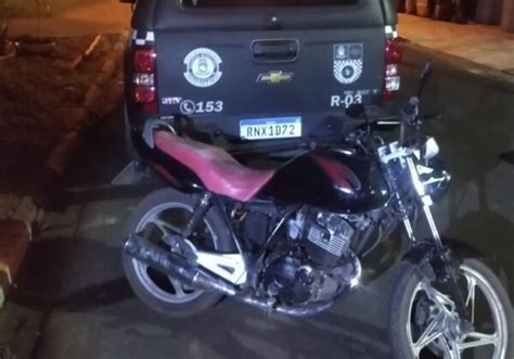 Moto numeração de chassi adulterada é apreendida em Cosmópolis