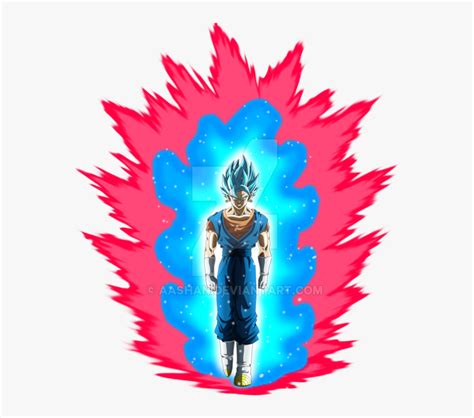 Vegito Super Saiyan Blue Kaio Ken By Aashan Db Z M Vegito Blue