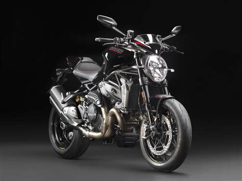 Ducati Monster 1200 R Powerfully Naked Asphalt Rubber