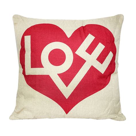 Cojín San Valentín love 1 pza Walmart