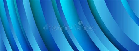 Fondo Azul Geom trico Con Formas Din micas Abstractas Ilustración del