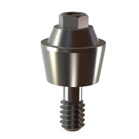 チタン製インプラントアバットメント 825001 Systhex Implantes 円錐形 エクスターナル六角形