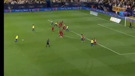 Magnifique But De Cristiano Ronaldo Sur Coup Franc Direct Avec Al Nassr