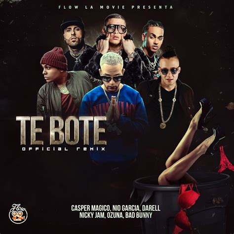 Te Boté Remix feat Darell Nicky Jam Ozuna Single Album by