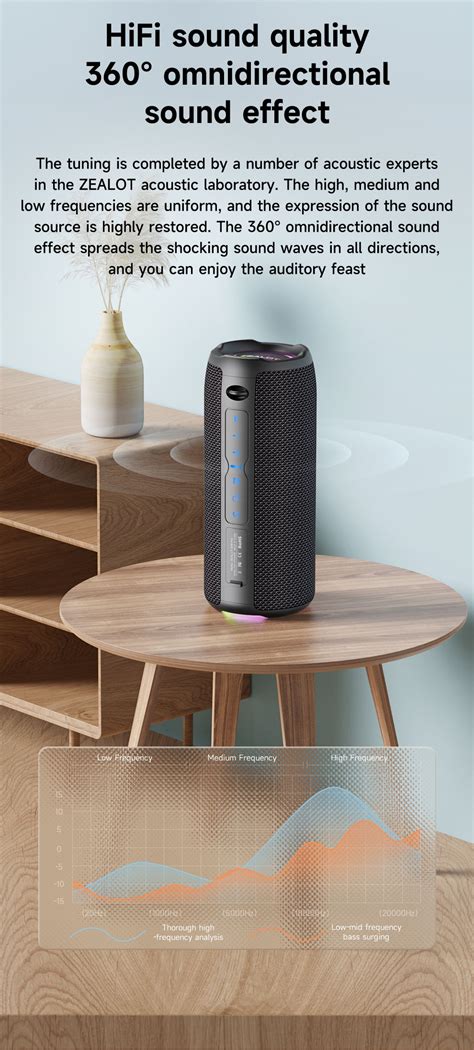 S Pro Bluetooth Speaker Zealot