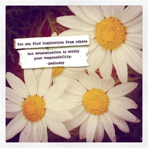 You Can Find Inspiration From Others But Determination Is Solely Your