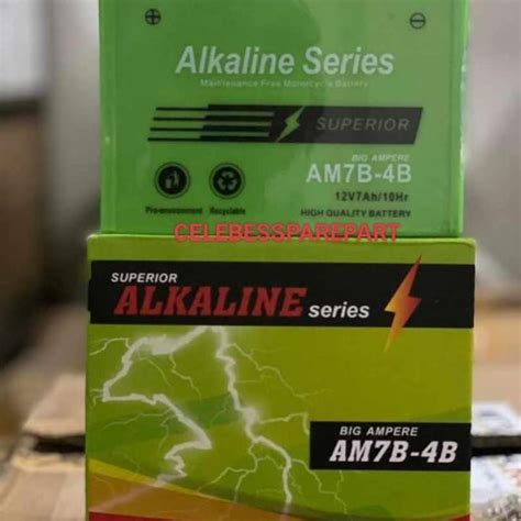 Jual AKI ALKALINE AM7 4B FULL KERING TIGER SCORPIO Di Seller