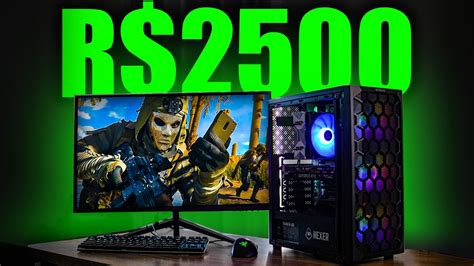 Pc Gamer Barato De Reais O Puro Custo Benef Cio Para Roda
