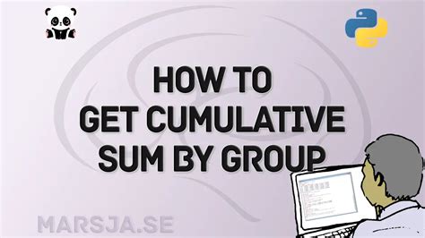 Pandas Cumulative Sum By Group