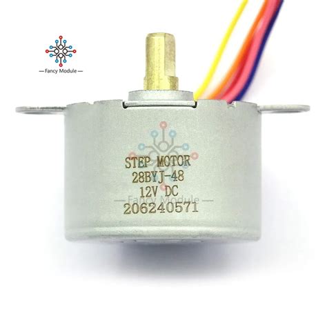 Dc V V Byj Stepper Motor Lead Cm Reduction Step Gear Stepper