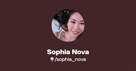 Sophia Nova Twitter Instagram Twitch Linktree