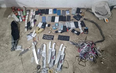 Dupla é baleada ao tentar arremessar facas e celulares para presídio de