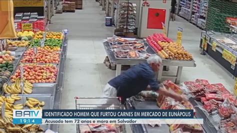 Homem flagrado ao furtar 120 kg de carnes em supermercado na Bahia é
