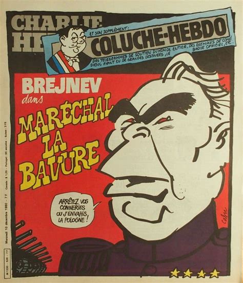 Charlie Hebdo N 526 Mercredi 10 Décembre 1980 Couverture de Cabu