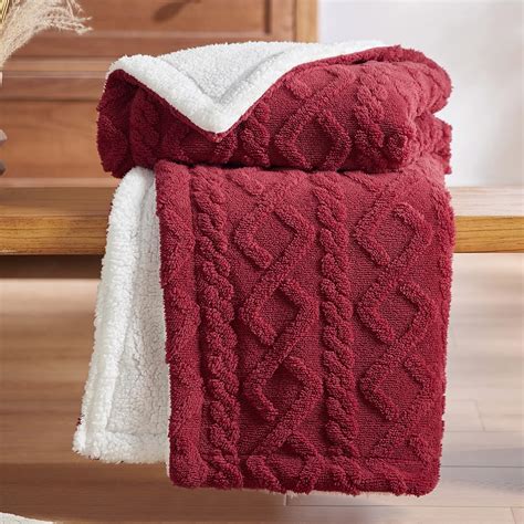 Amazon Bedsure Sherpa Throw Blanket For Couch Sofa Fuzzy Soft
