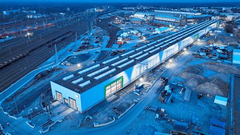 Депо для высокоскоростных поездов ICE 4 в Германии Railway Supply